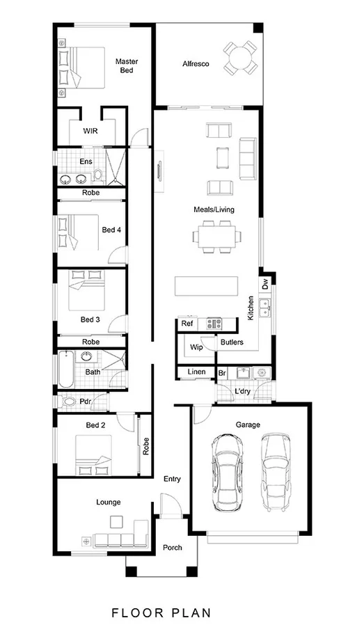 Lucian - Single Storey Home Design — Jem Homes