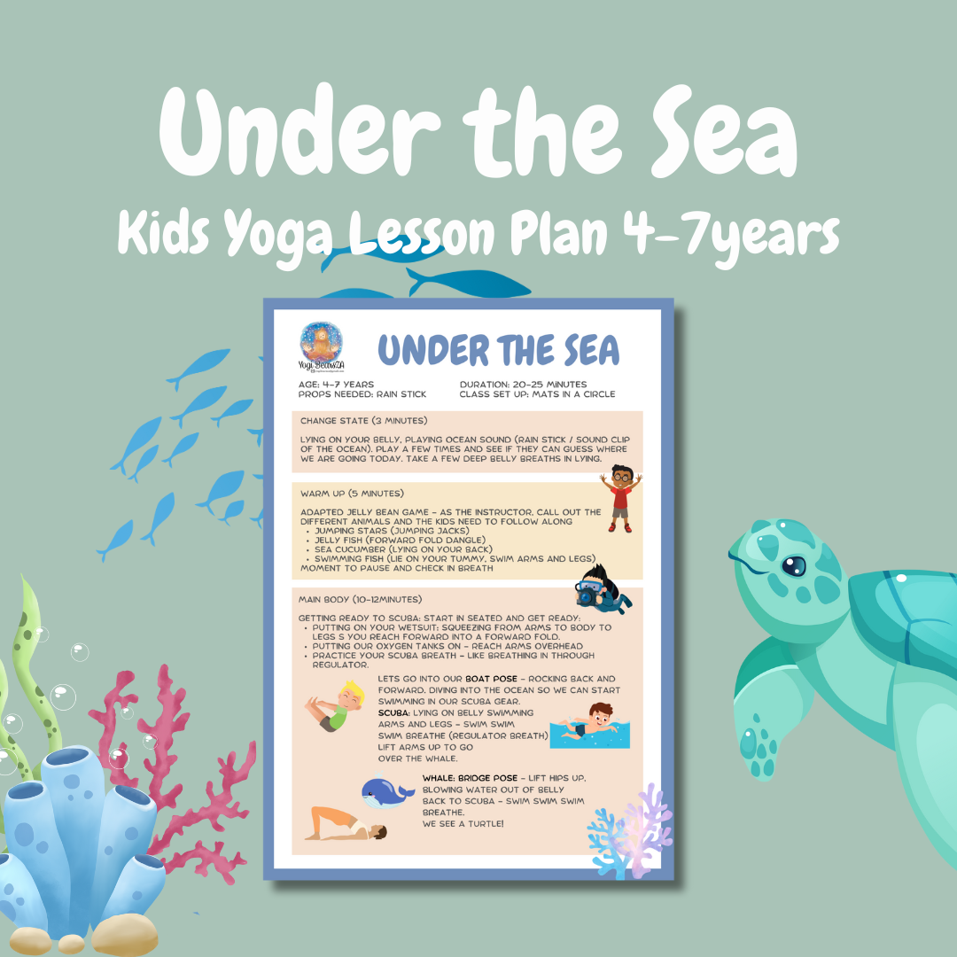 Under The Sea Kids Yoga Lesson Plan