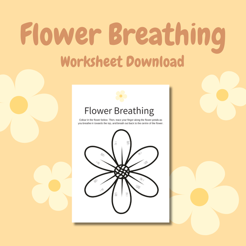 Flower Breathing Worksheet