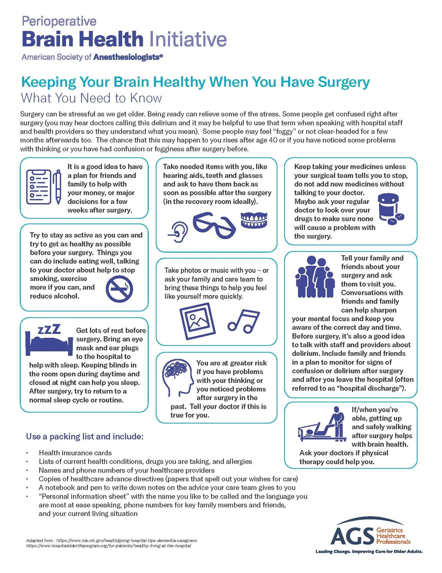 Perioperative Brain Health in Older Patients — McDonald & Kie