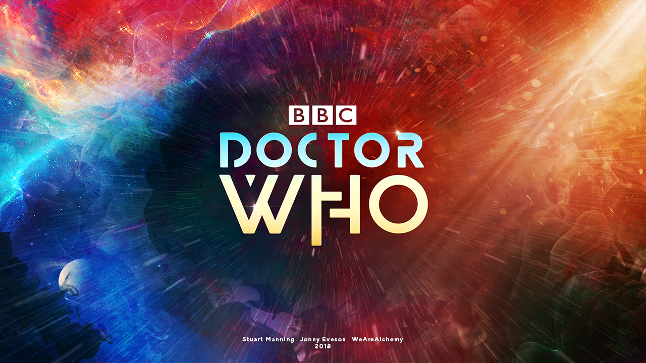 Doctor Who title sequence — chicken fruit