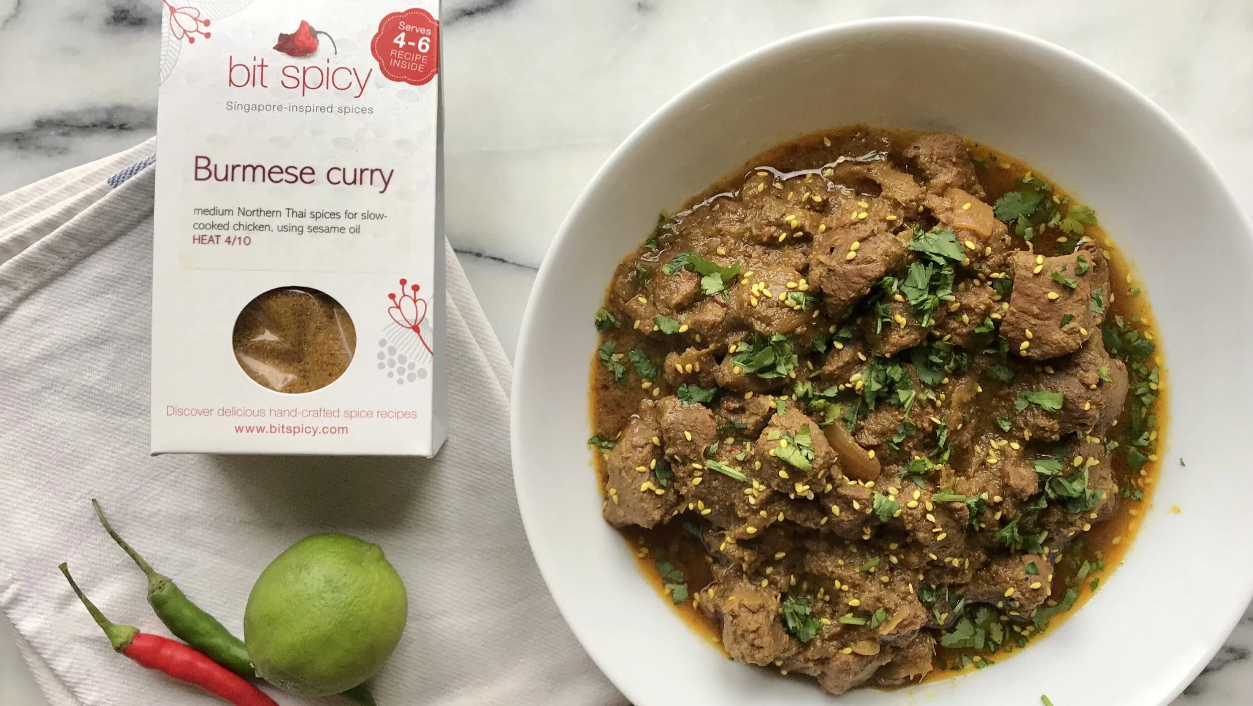 Burmese Beef Curry — Bit Spicy