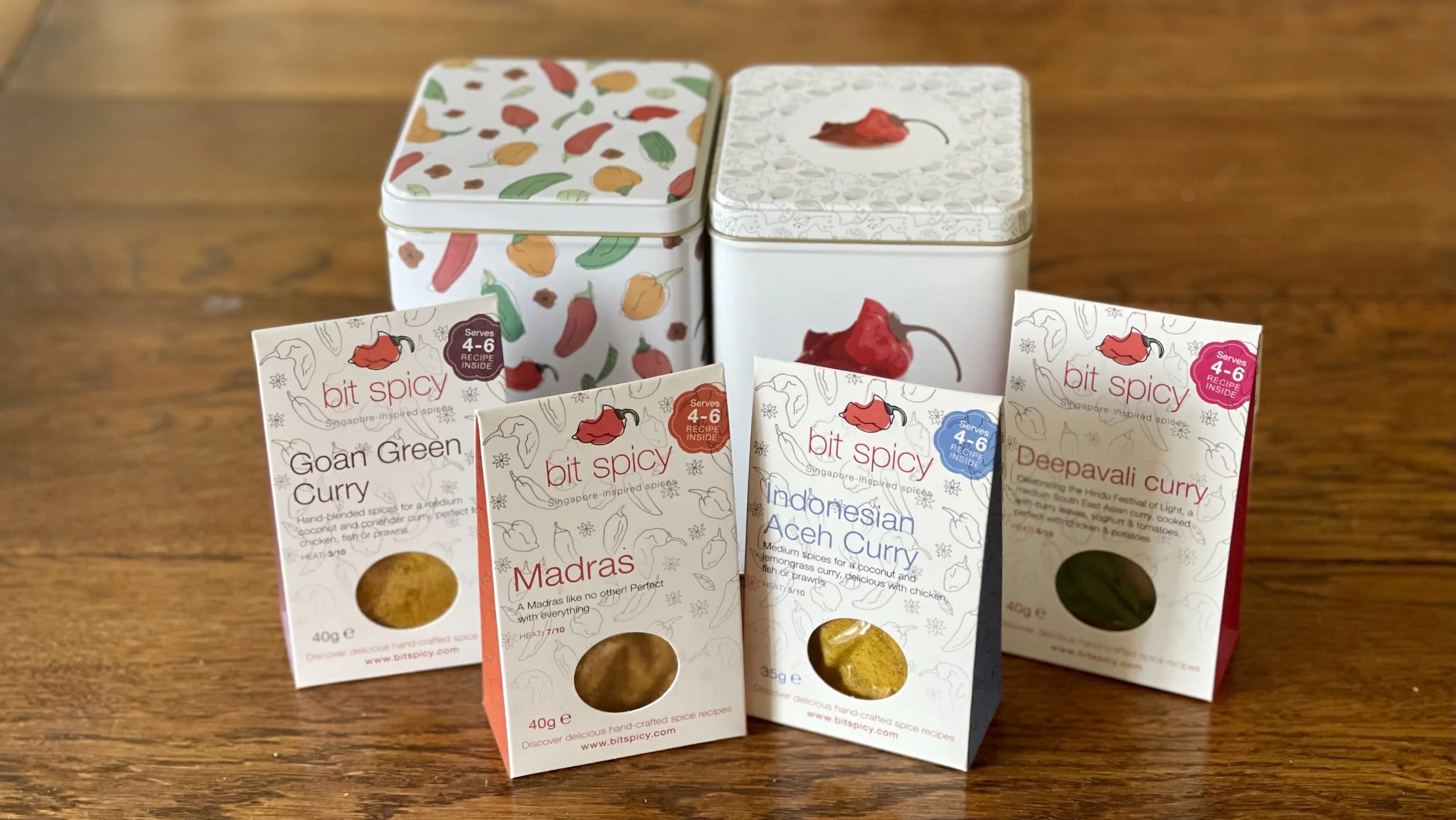 Seasoning Tins & Spice Collections — Bit Spicy
