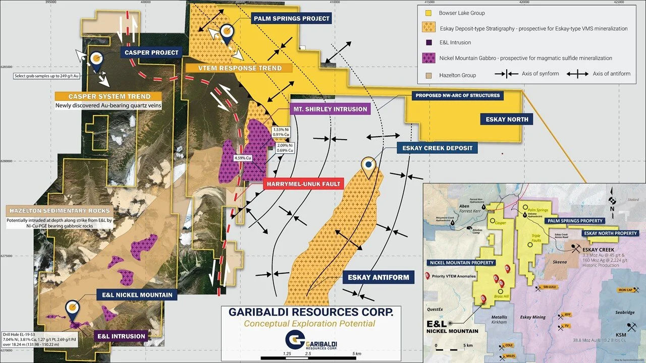 GARIBALDI PLANS FOR 2021 E&L AND PALM SPRINGS EXPLORATION — MarketSmart ...