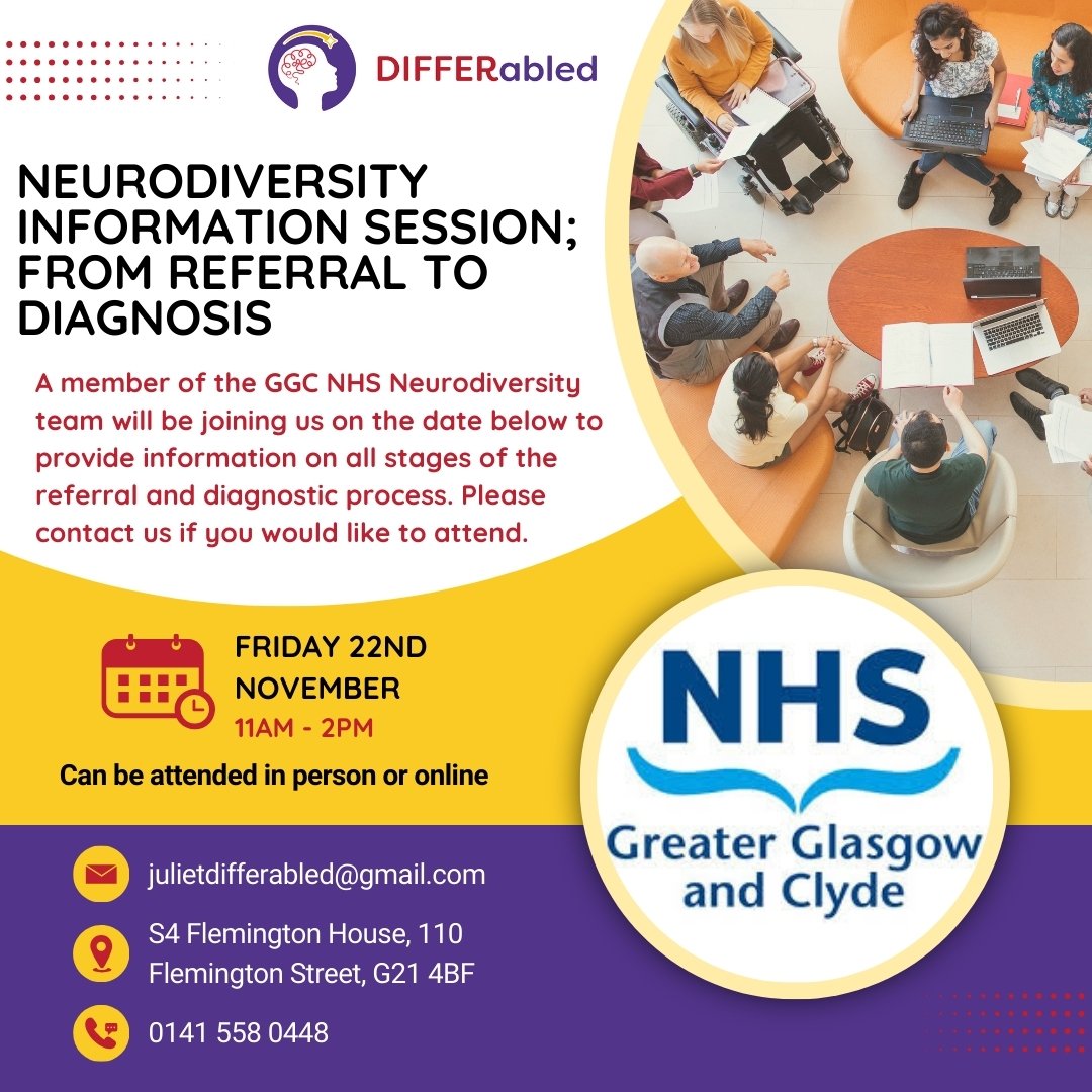 NHS GGC Neurodiversity Team presentation — DIFFERabled