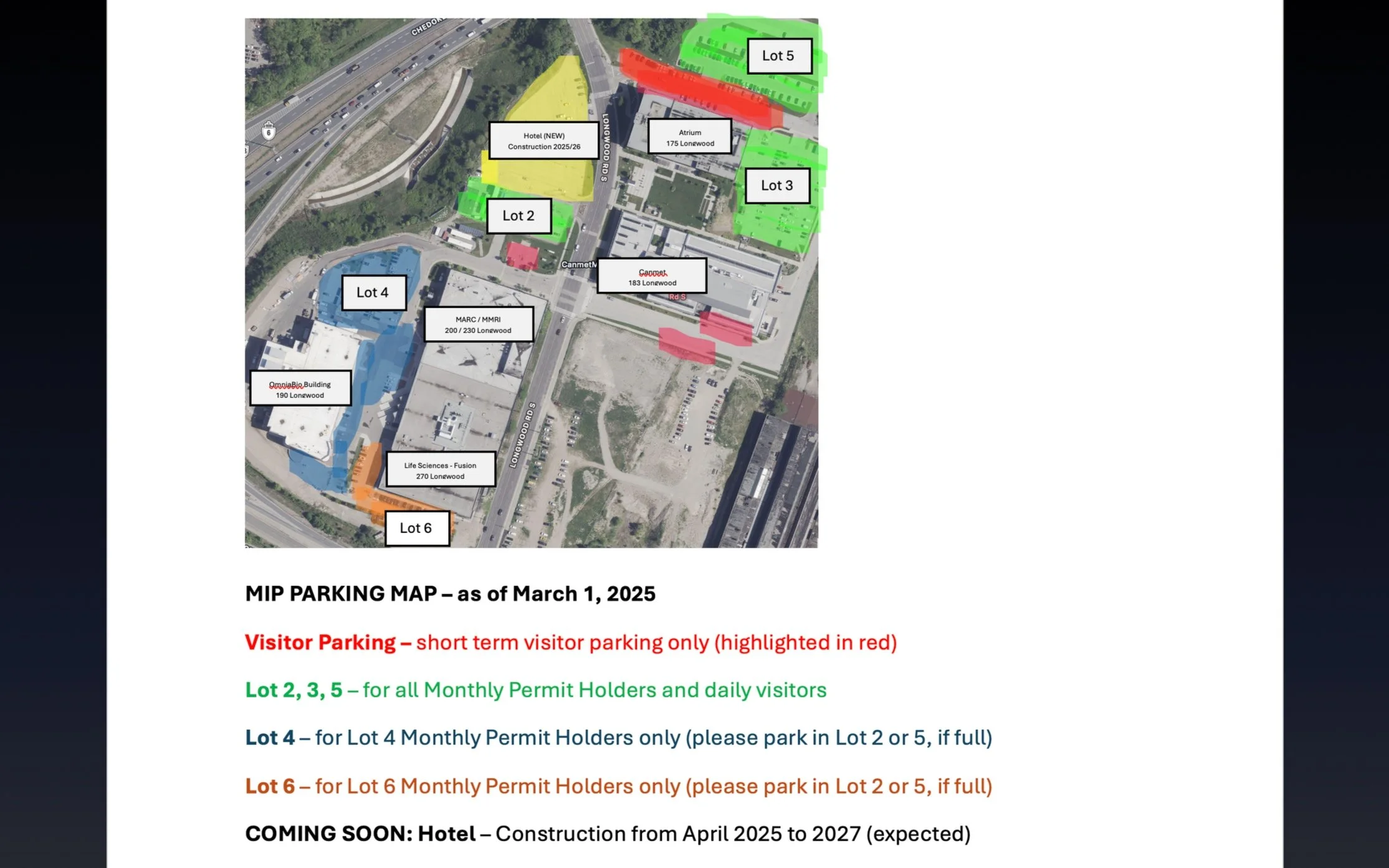 Parking@MIP — McMaster Innovation Park