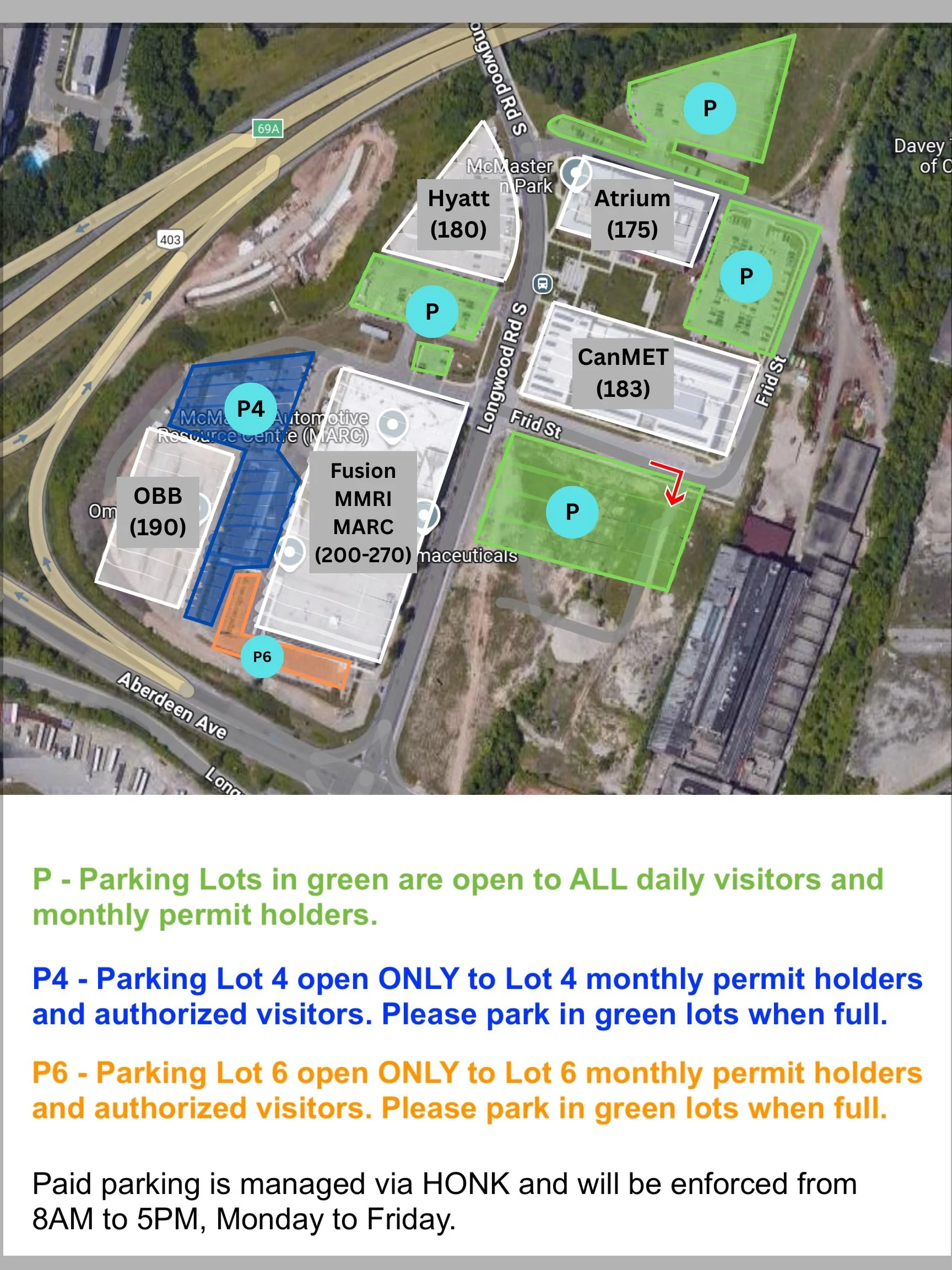 Parking@MIP — McMaster Innovation Park
