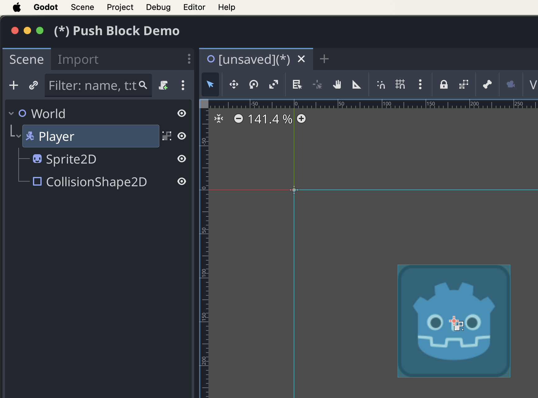 How to Push a Block in Godot — CODING ACADEMY