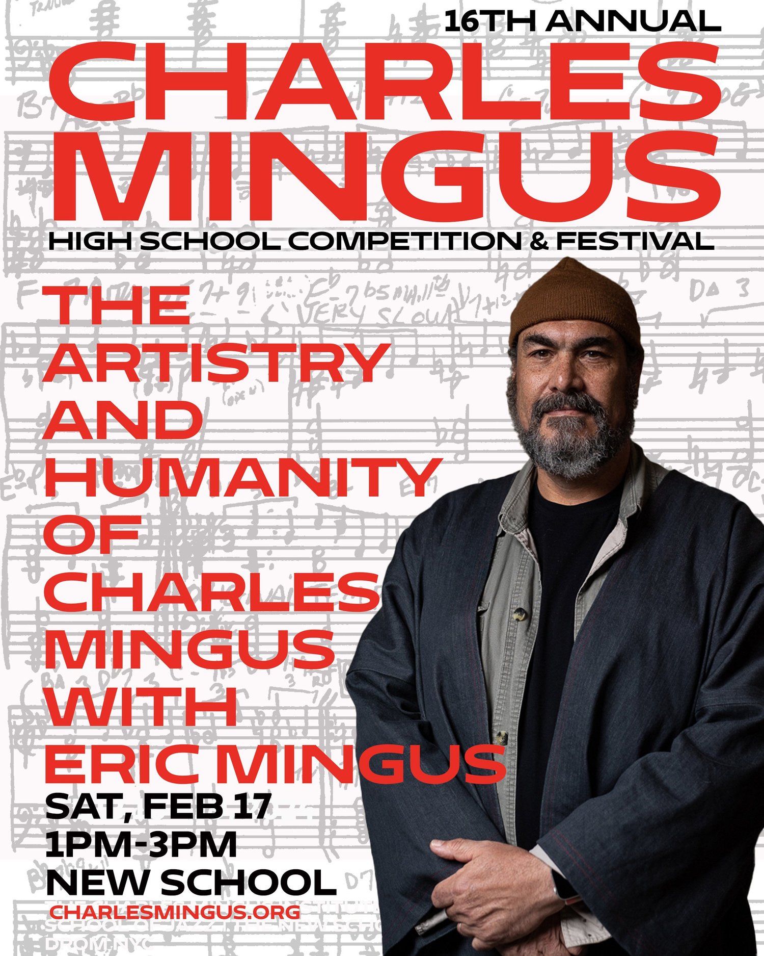 MINGUS FESTIVAL! THE ARTISTRY AND HUMANITY OF CHARLES MINGUS WITH ERIC ...
