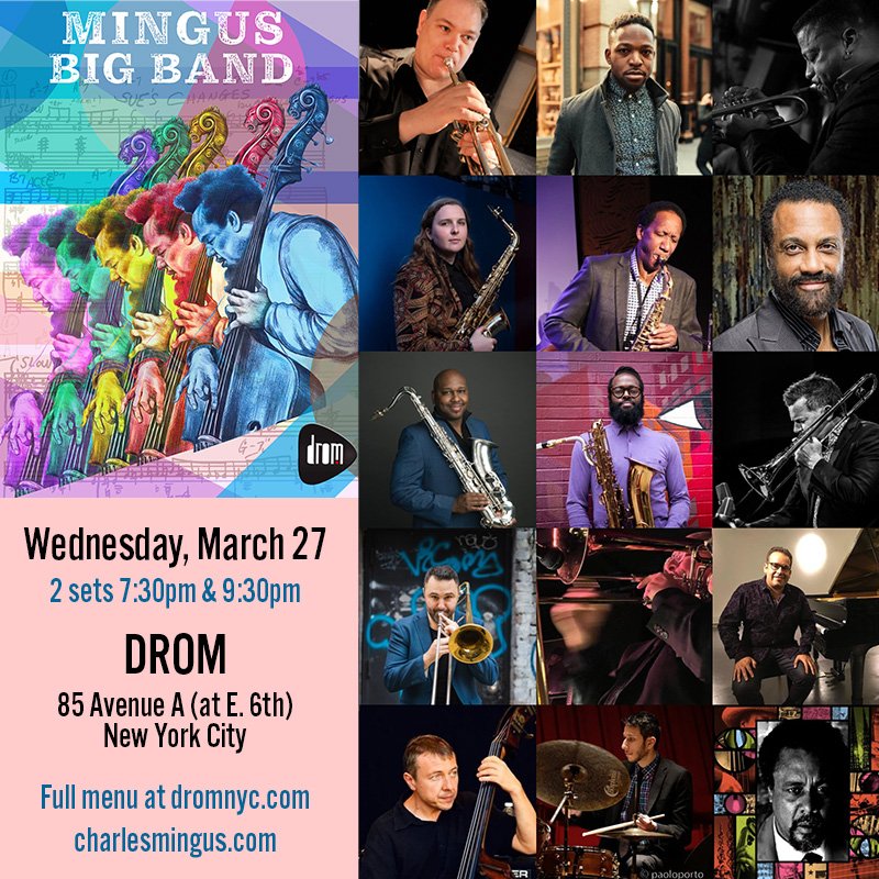 Mingus Upcoming Events — CHARLES MINGUS