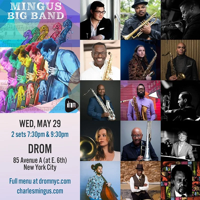 Mingus Upcoming Events — CHARLES MINGUS