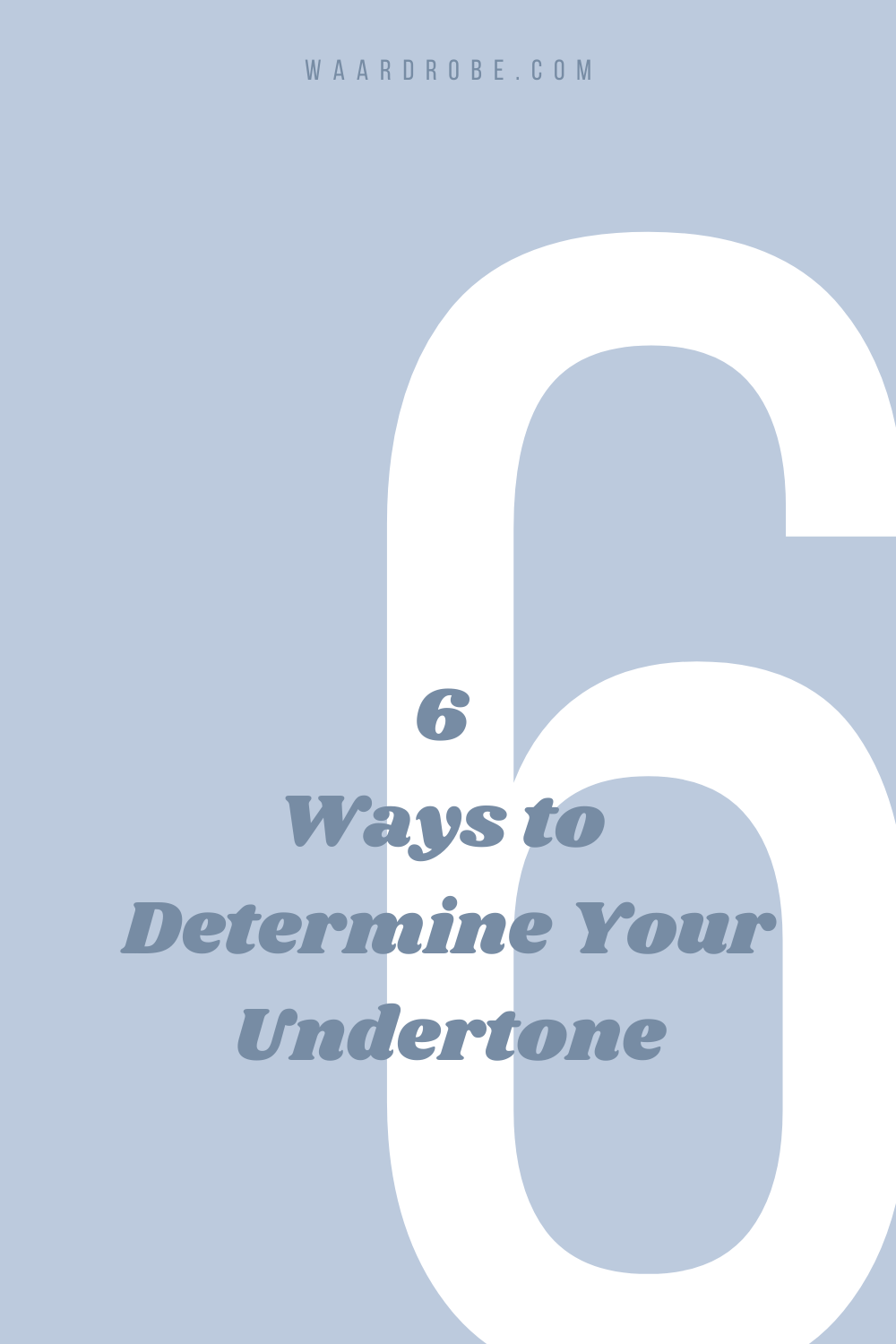 What is My Undertone? 6 Ways to Determine Your Skin Undertone — alyssa ...