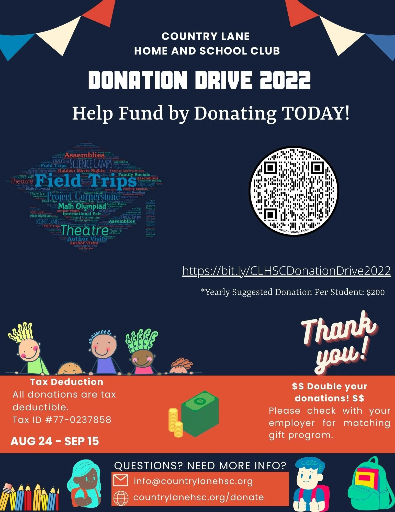 Colts Donation Drive — Country Lane HSC