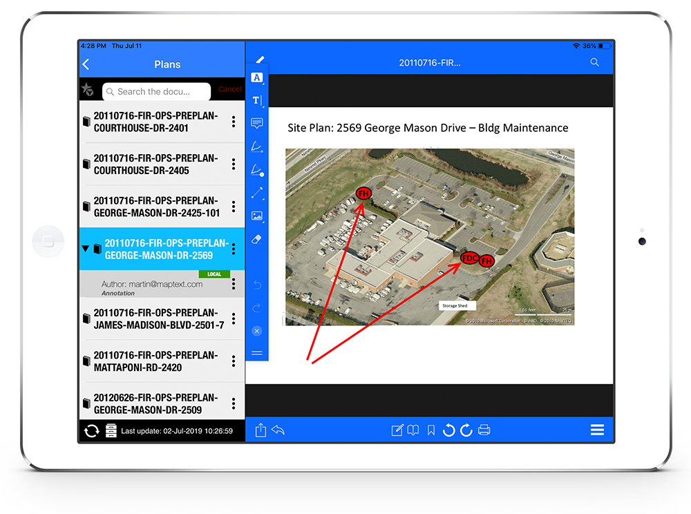 FieldMap — MapText