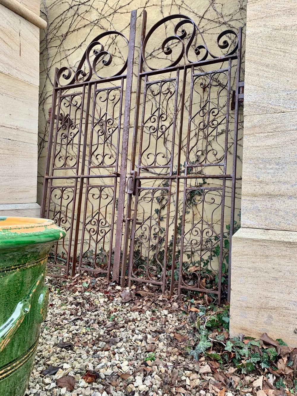 Antique Wrought Iron Gates