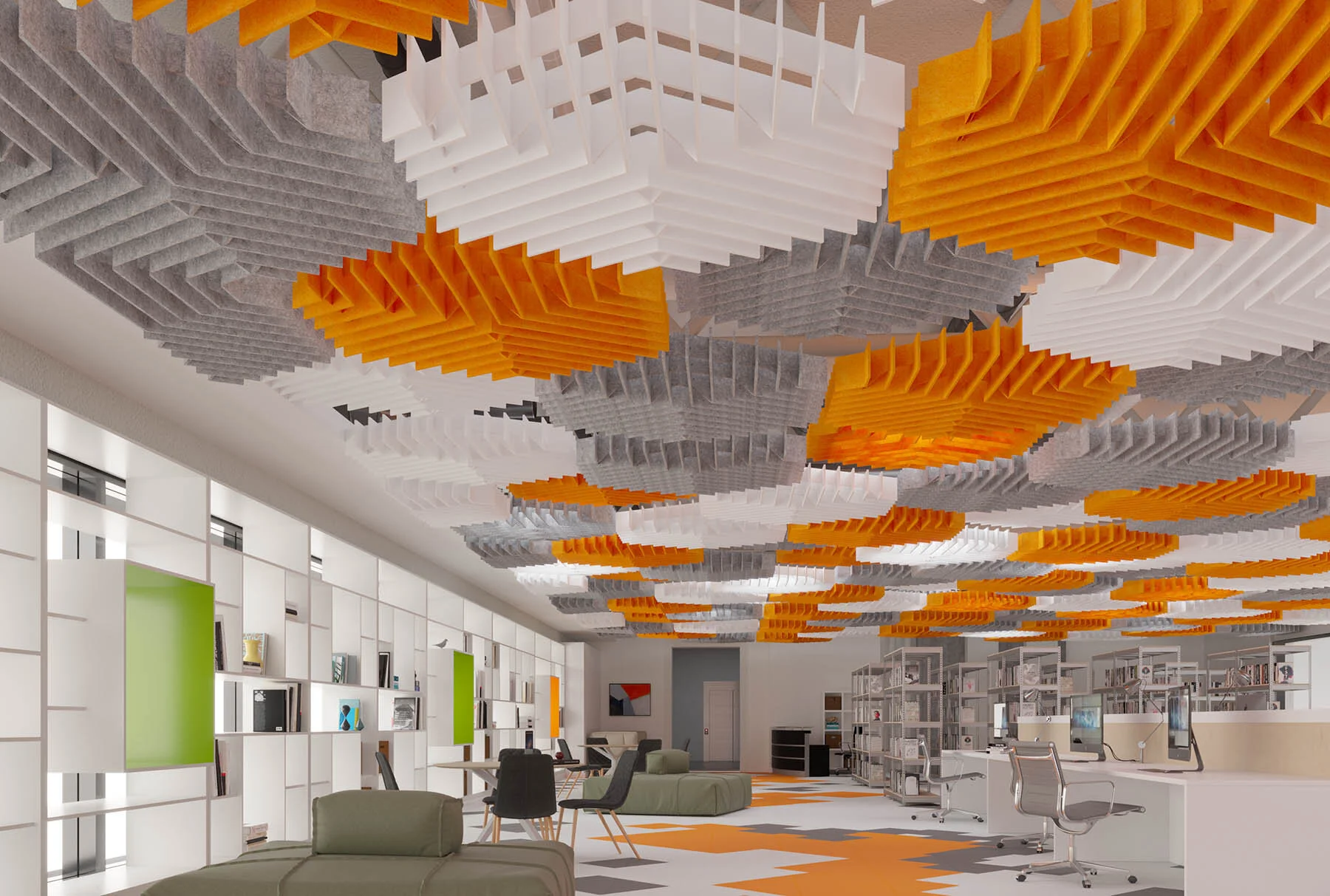 Arktura Ceiling Tiles | Shelly Lighting