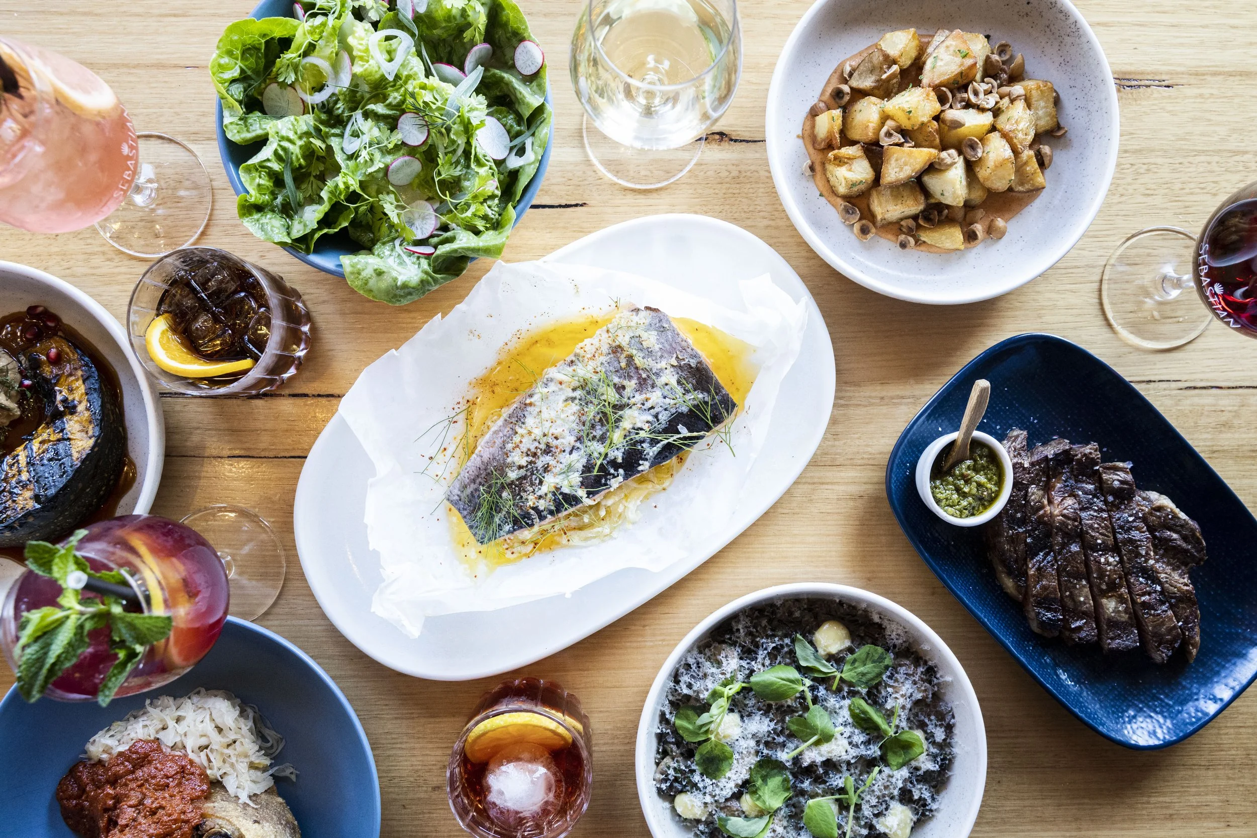 Menu — Sebastian Restaurant