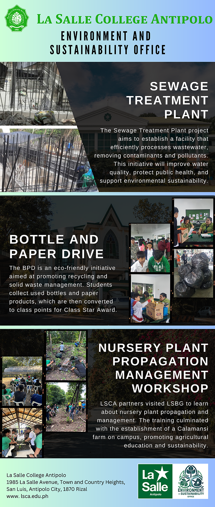 La Salle College Antipolo (LSCA) — De La Salle Philippines