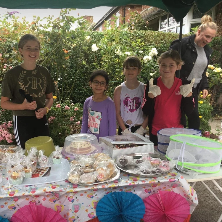 Lilly's cake sale fundraiser — Guy's Gift