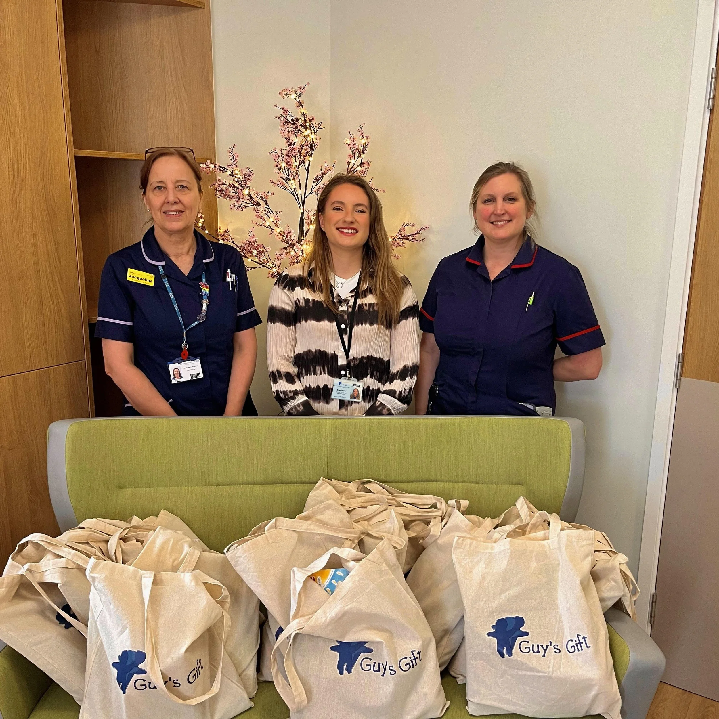 Hospital Support Packs delivered — Guy's Gift