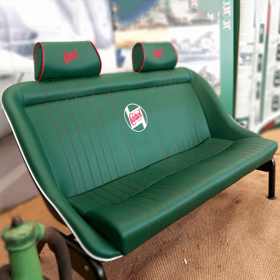 Castrol Classic Oils Shop — Buy Castrol Classic Sofa designed by Cobra