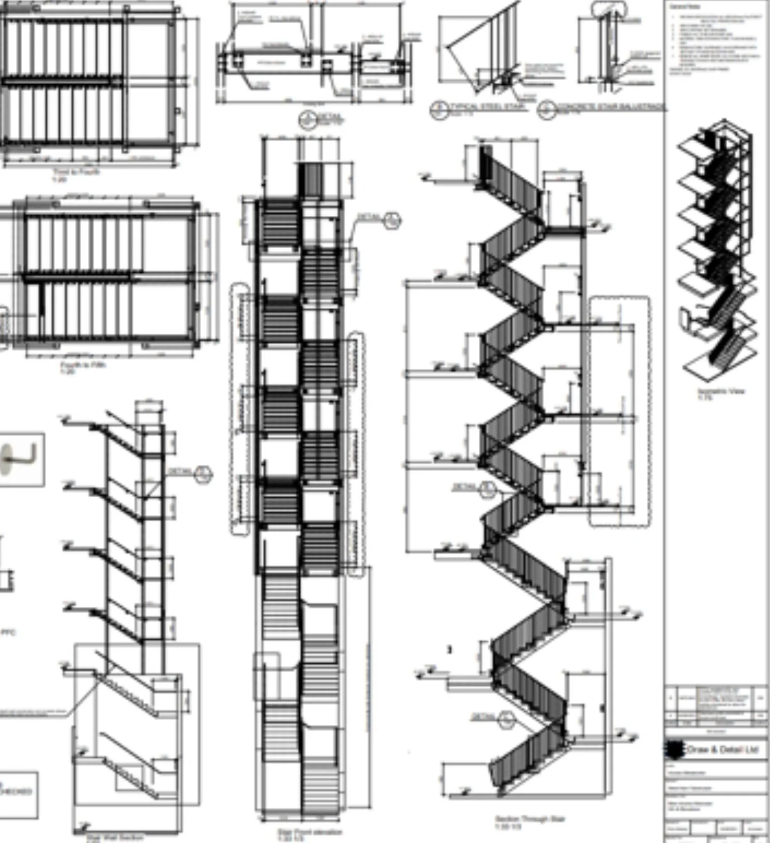Commercial Steel Staircases | Access Metal & Gateworks