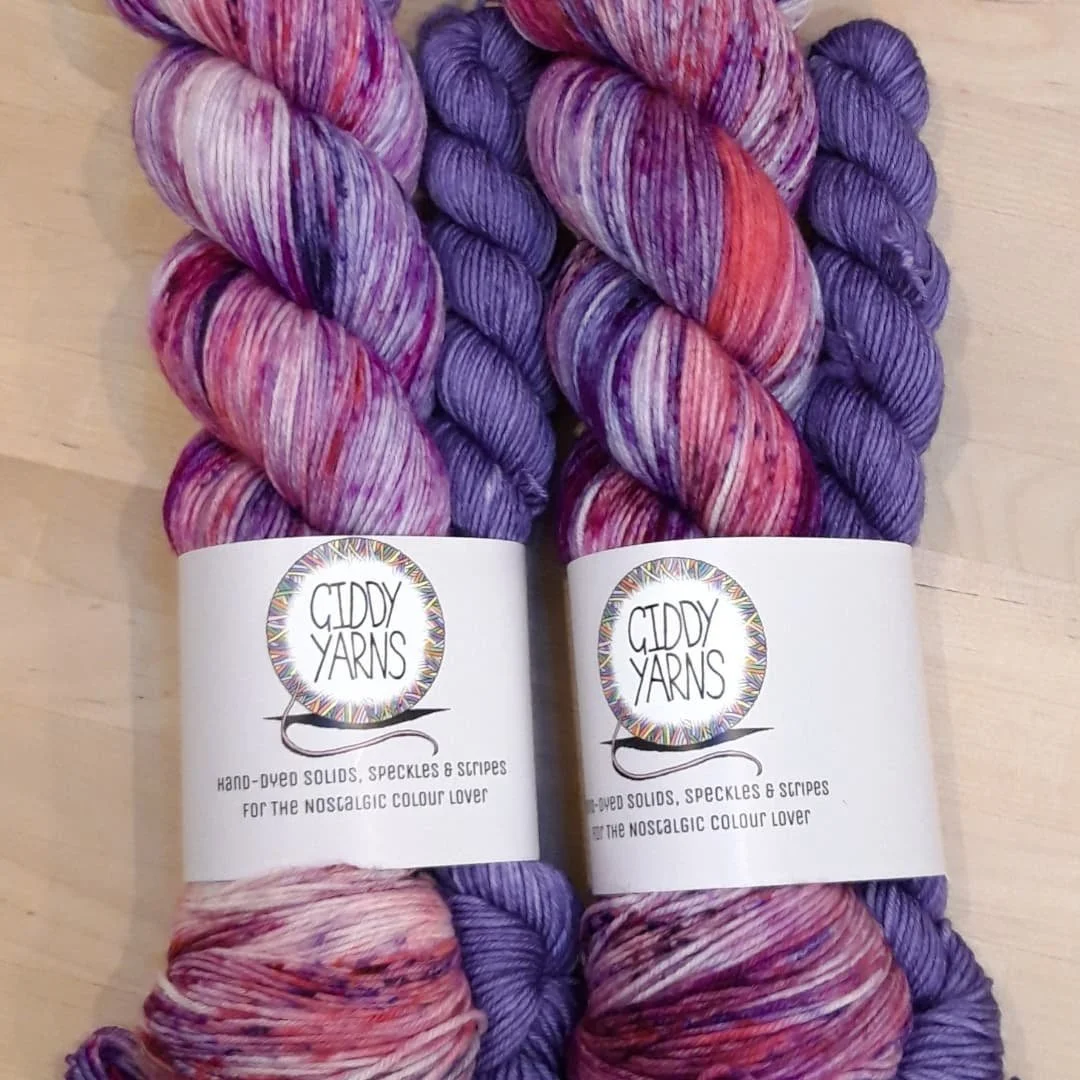 Giddy Yarns Hand Dyed Sock Sets 120g at Fankle Yarns — Fankle Yarns