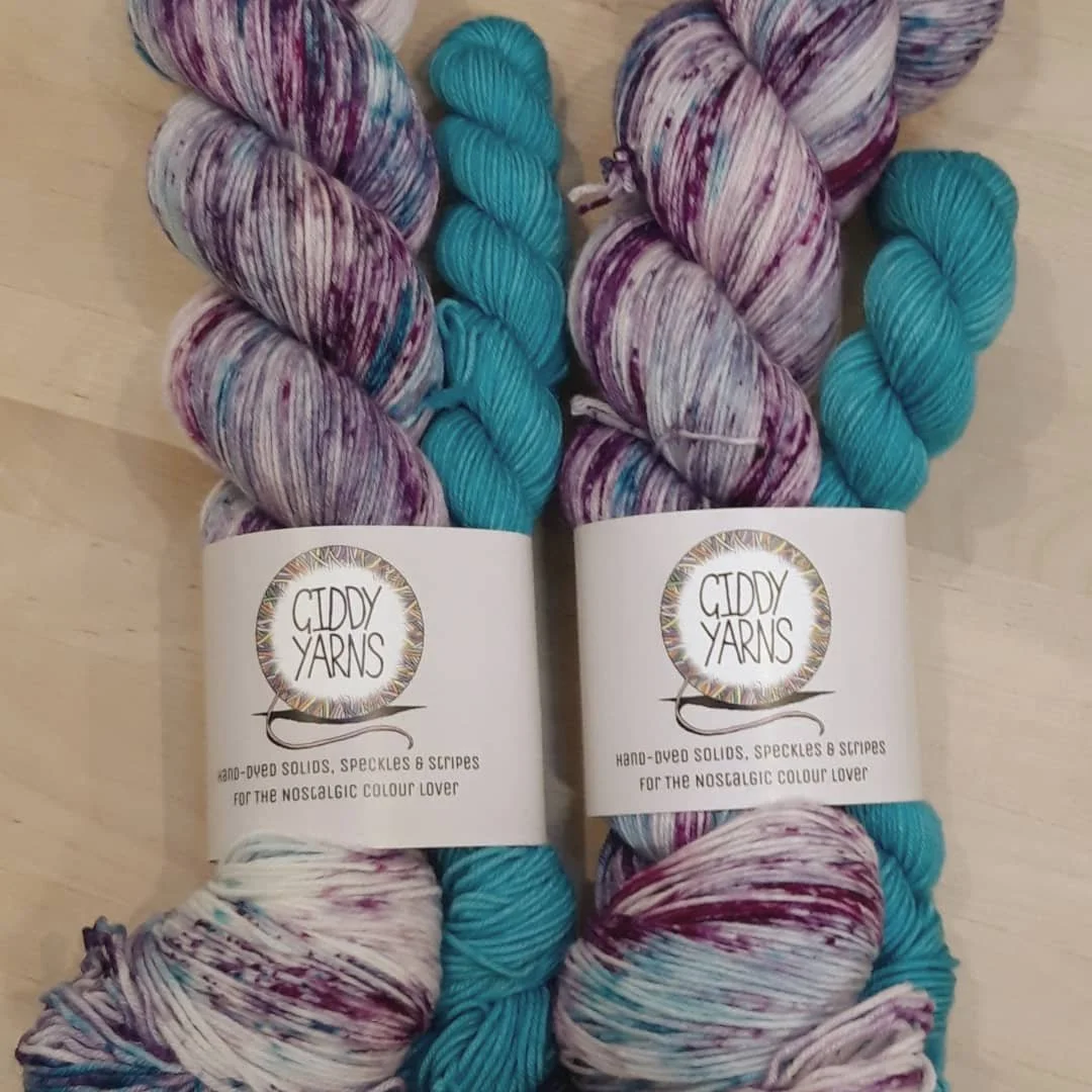Giddy Yarns Hand Dyed Sock Sets 120g at Fankle Yarns — Fankle Yarns