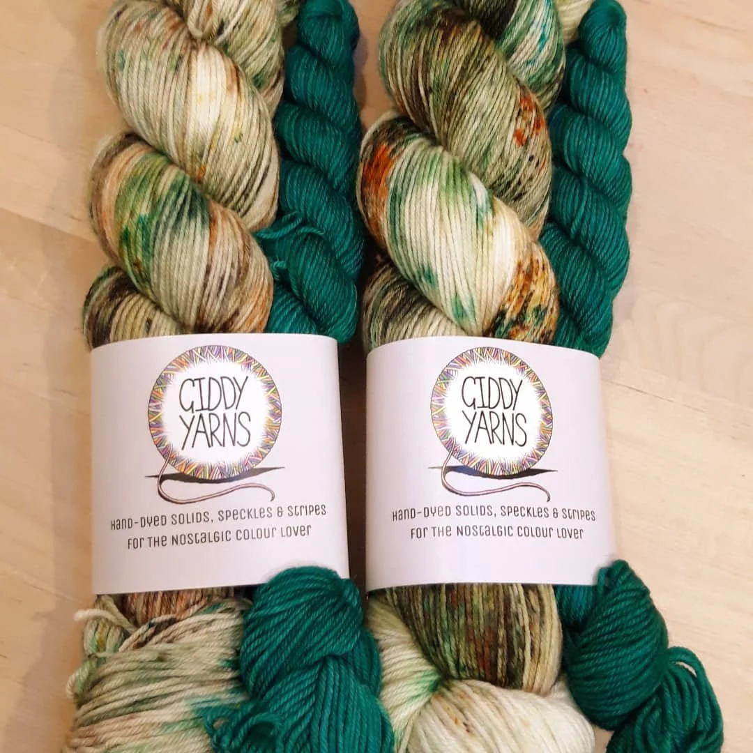 Giddy Yarns Hand Dyed Sock Sets 120g at Fankle Yarns — Fankle Yarns