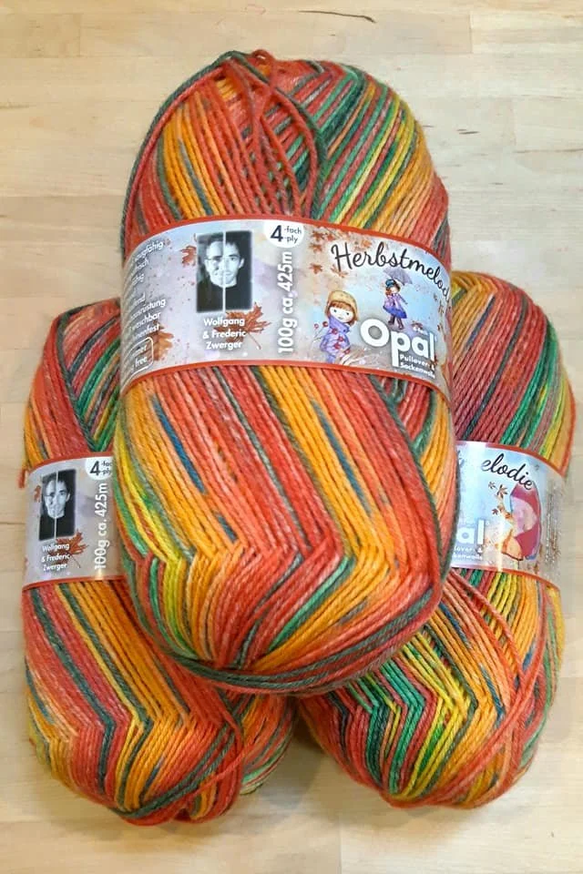 Regia and Opal Wool and Nylon 4 (3) ply sock yarn 100g balls — Fankle Yarns