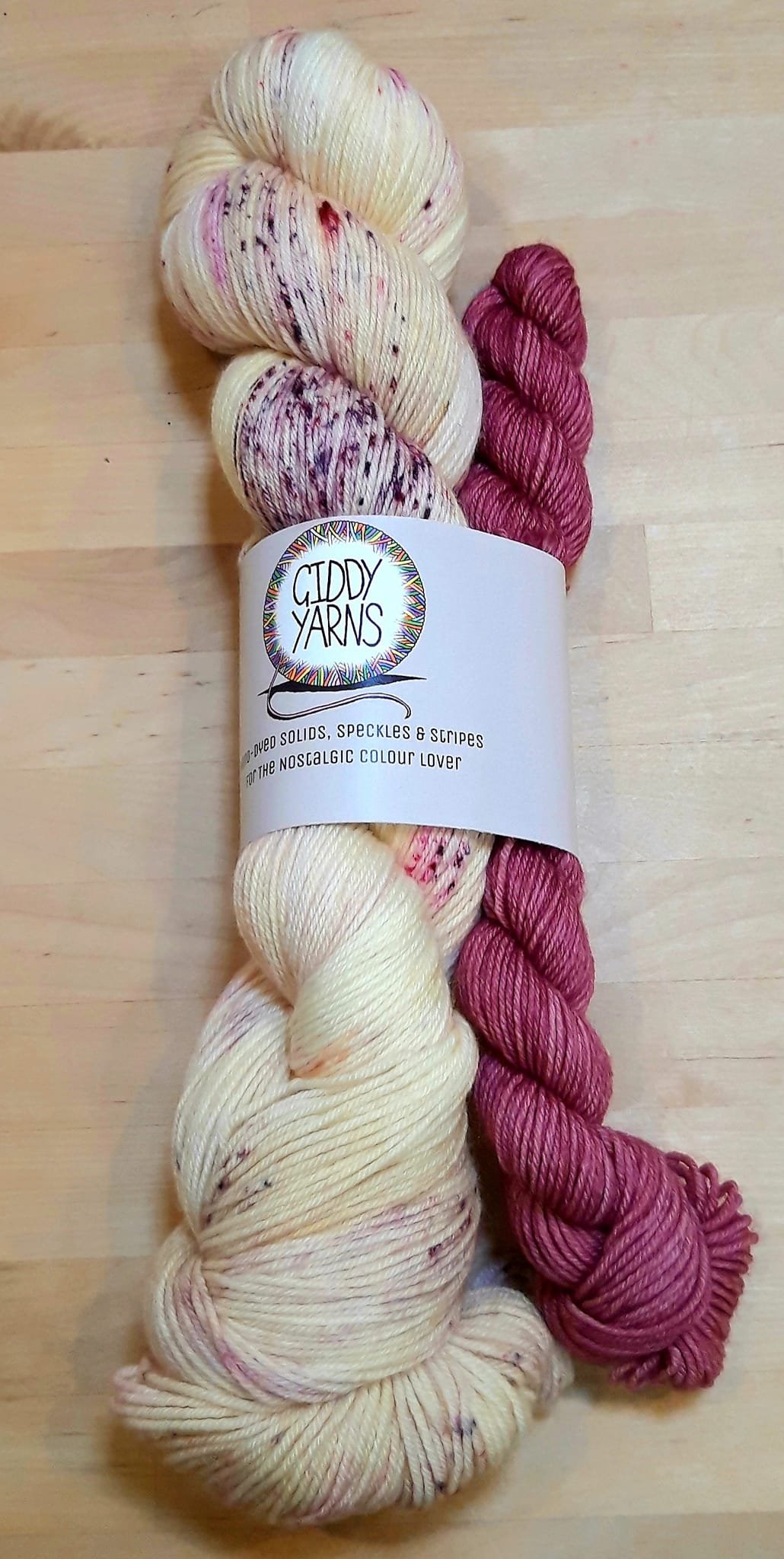 Giddy Yarns Hand Dyed Sock Sets 120g at Fankle Yarns — Fankle Yarns