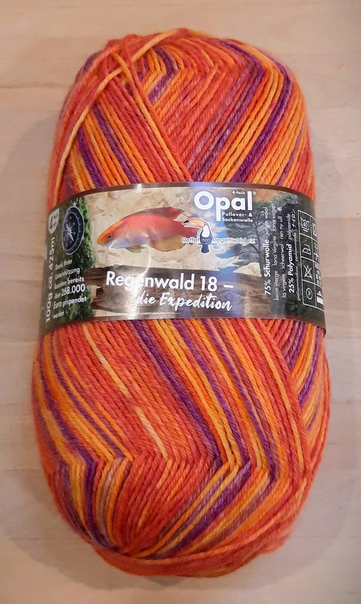 Regia and Opal Wool and Nylon 4 (3) ply sock yarn 100g balls — Fankle Yarns