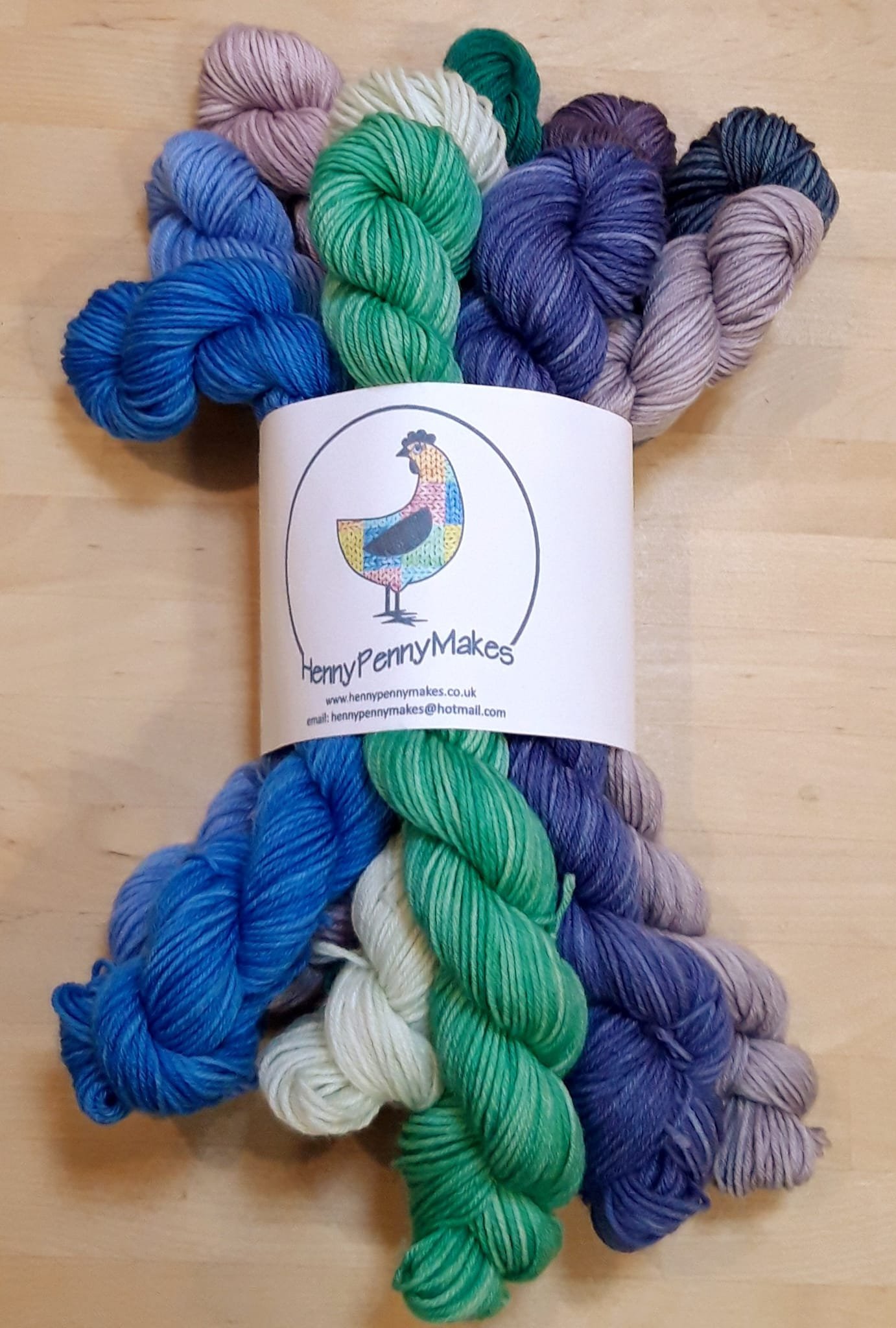 Henny Penny Makes fingering weight Rainbow Bundles at Fankle Yarns ...