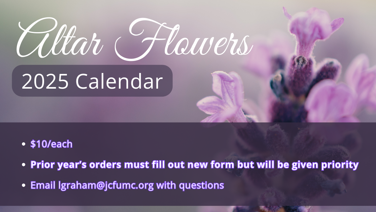 Altar Flowers — First United Methodist Church of Jefferson City