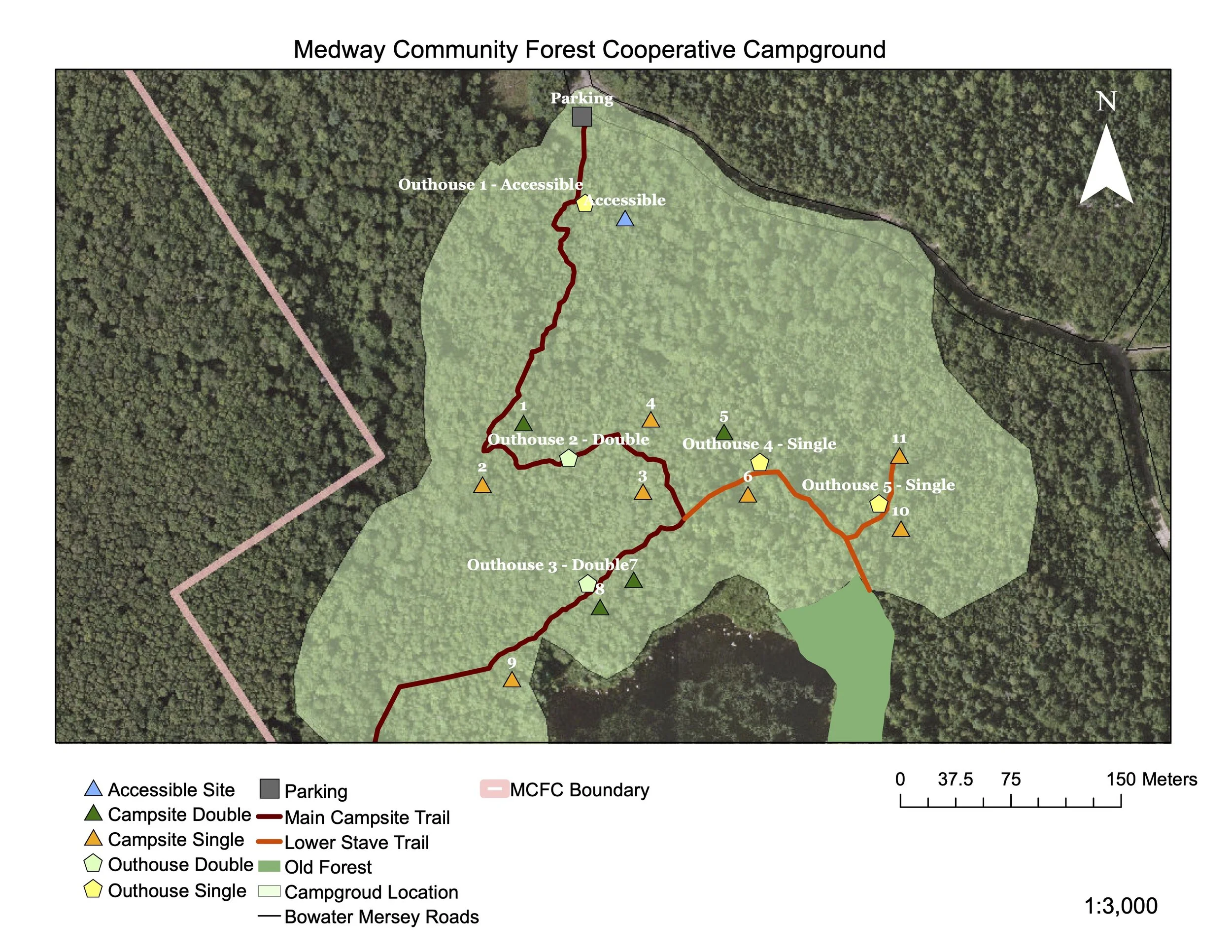 Campsite — Medway Community Forest Cooperative