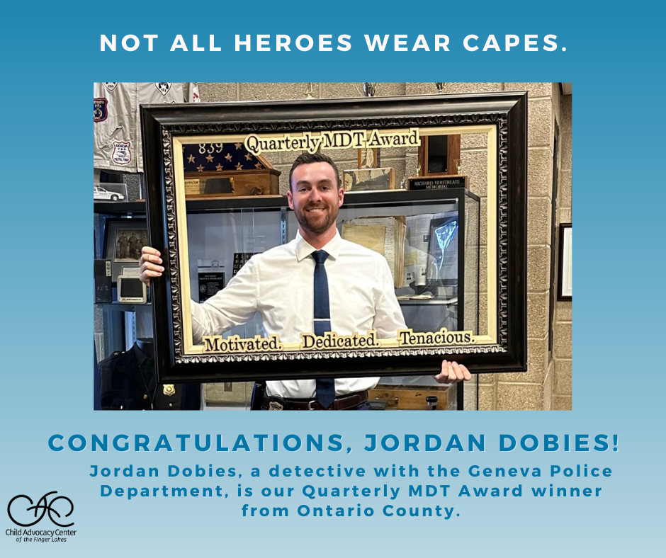 MDT Award — Child Advocacy Center of the Finger Lakes