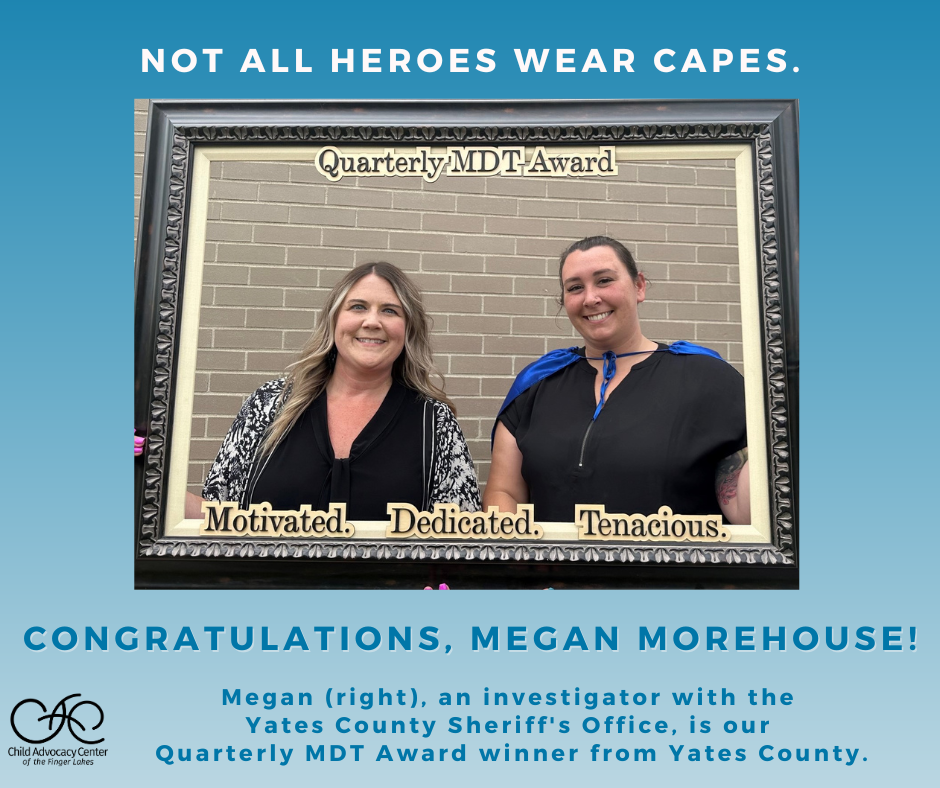 MDT Award — Child Advocacy Center of the Finger Lakes