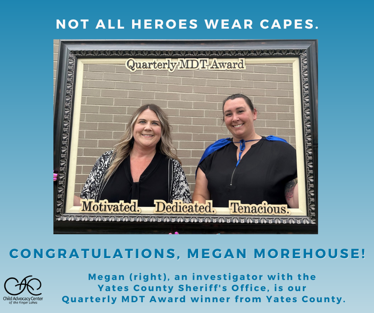 MDT Award — Child Advocacy Center of the Finger Lakes