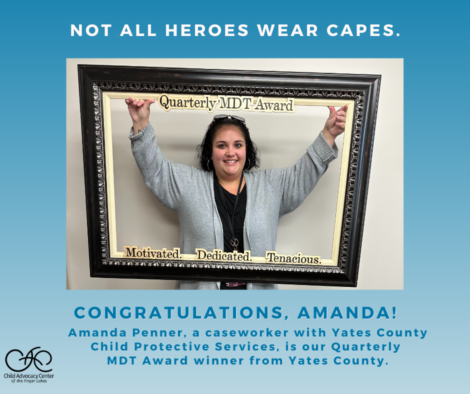 MDT Award — Child Advocacy Center of the Finger Lakes