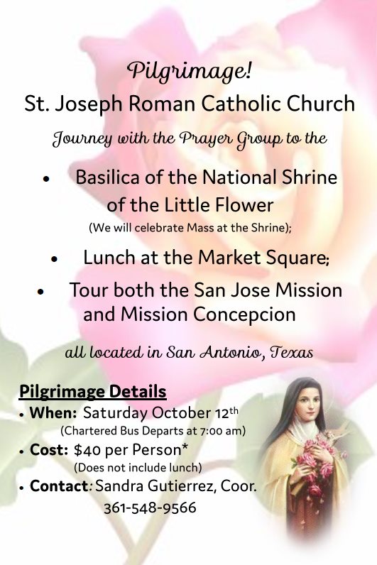 Pilgrimage — St. Joseph's Catholic Church