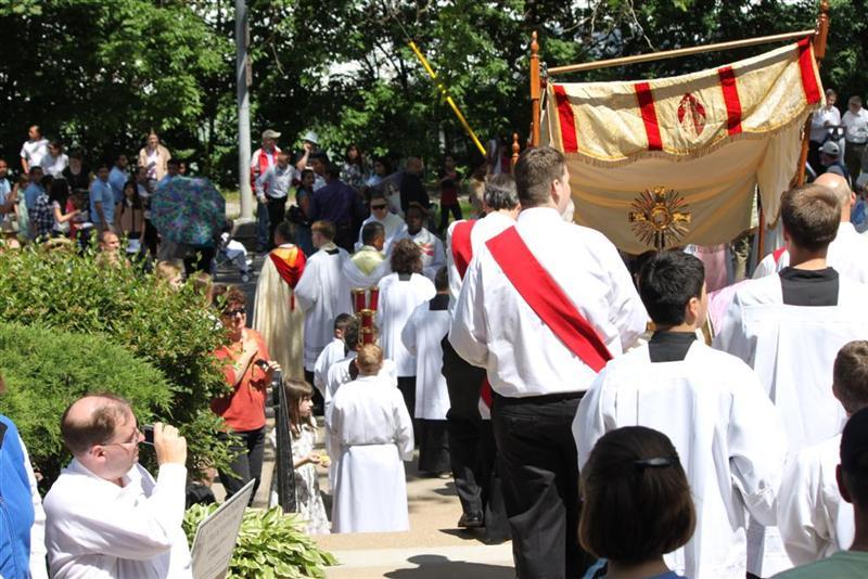 Corpus Christi Procession 2013 Volume 1 — St Peter Catholic Church