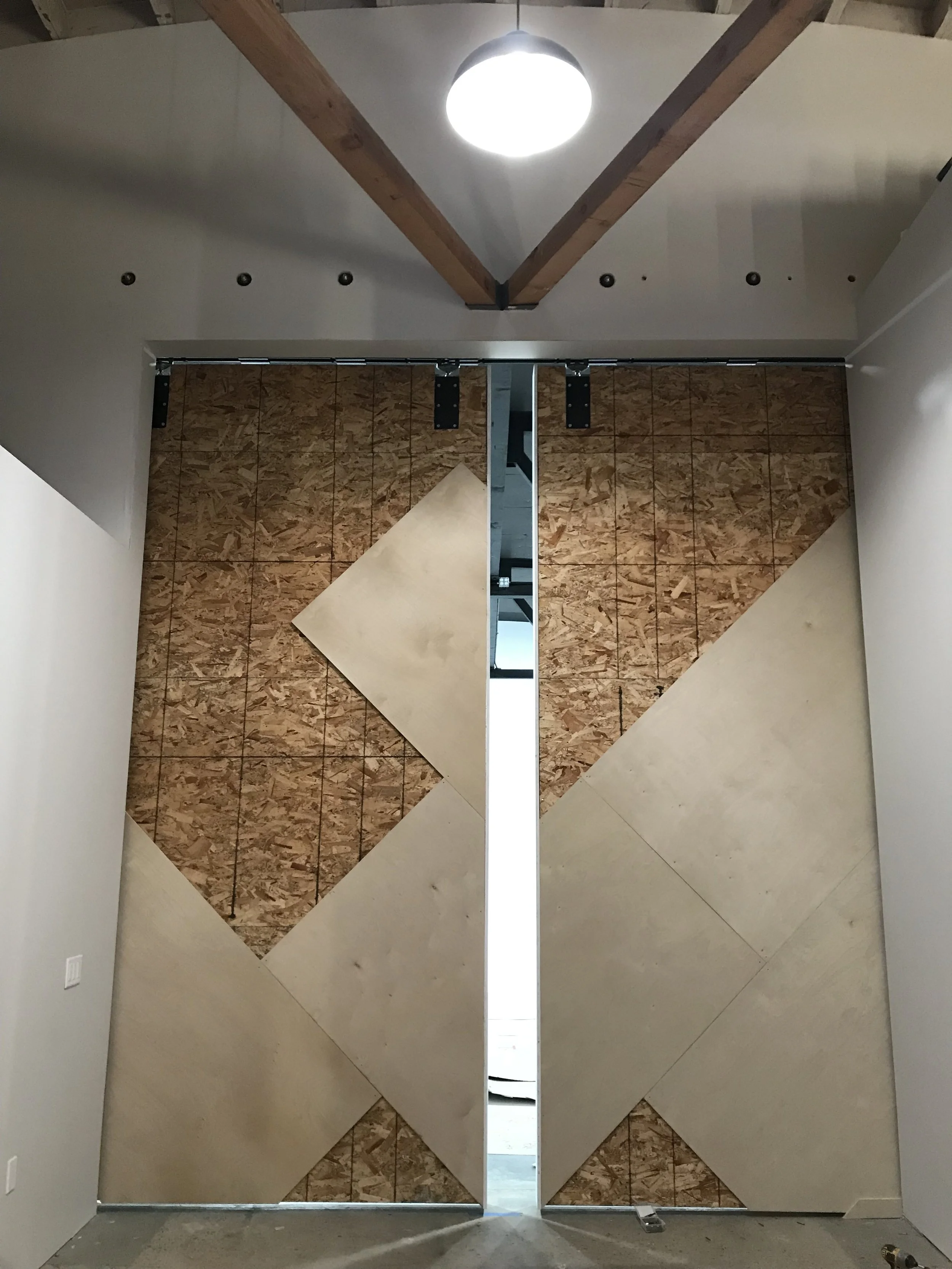 The Giant Soundproof Doors — Mama Dog Studios