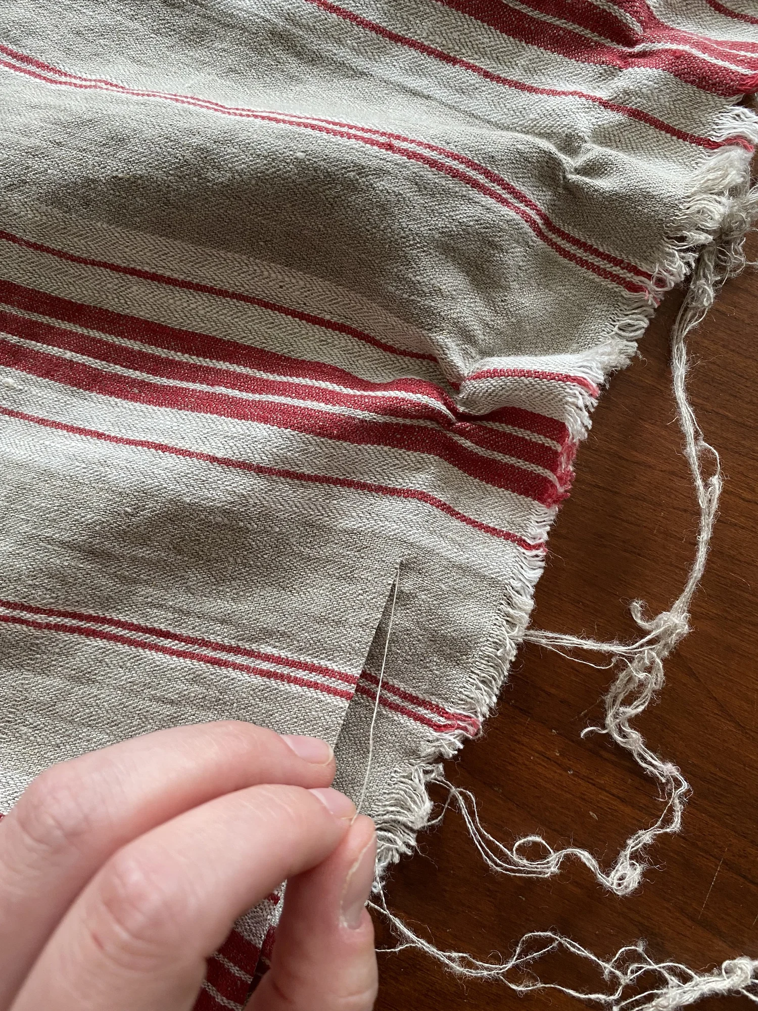 Pulling Threads — sewn