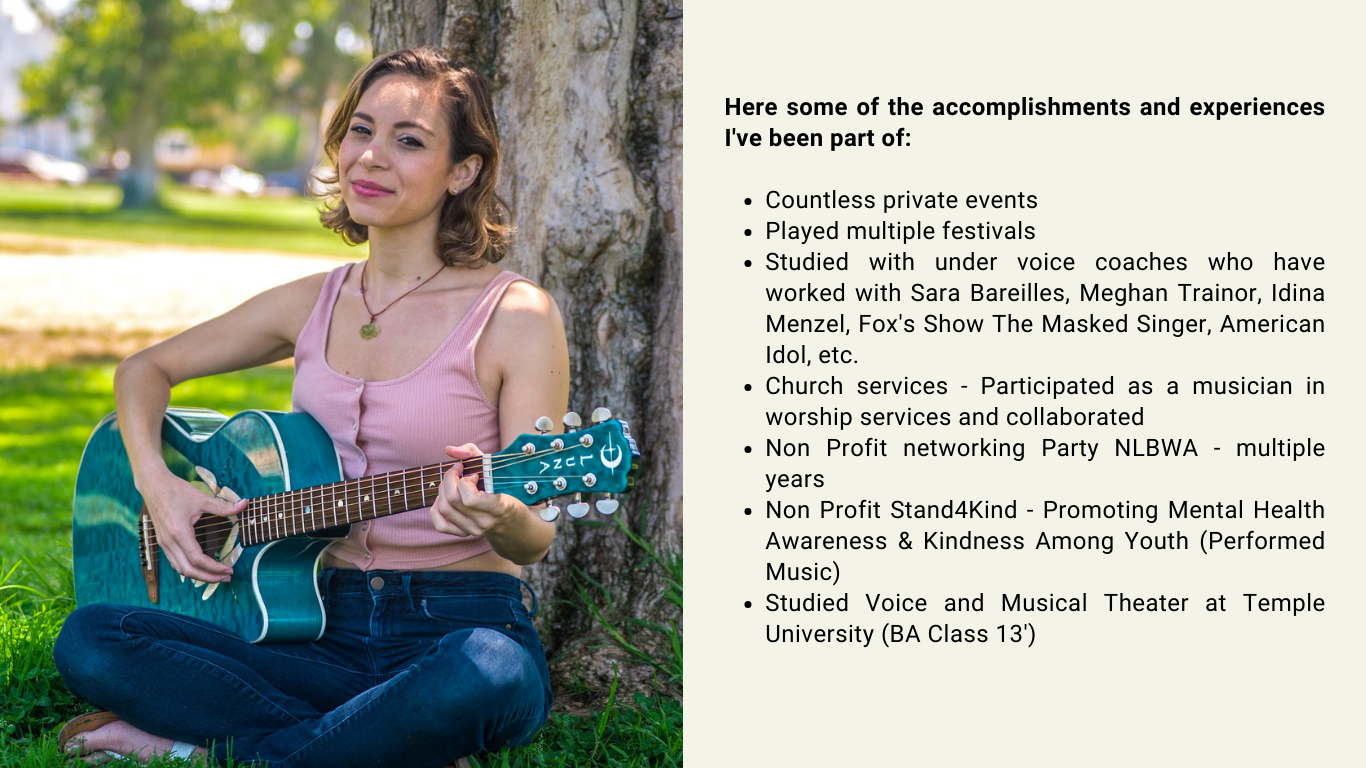 private booking — Sarah Lightman