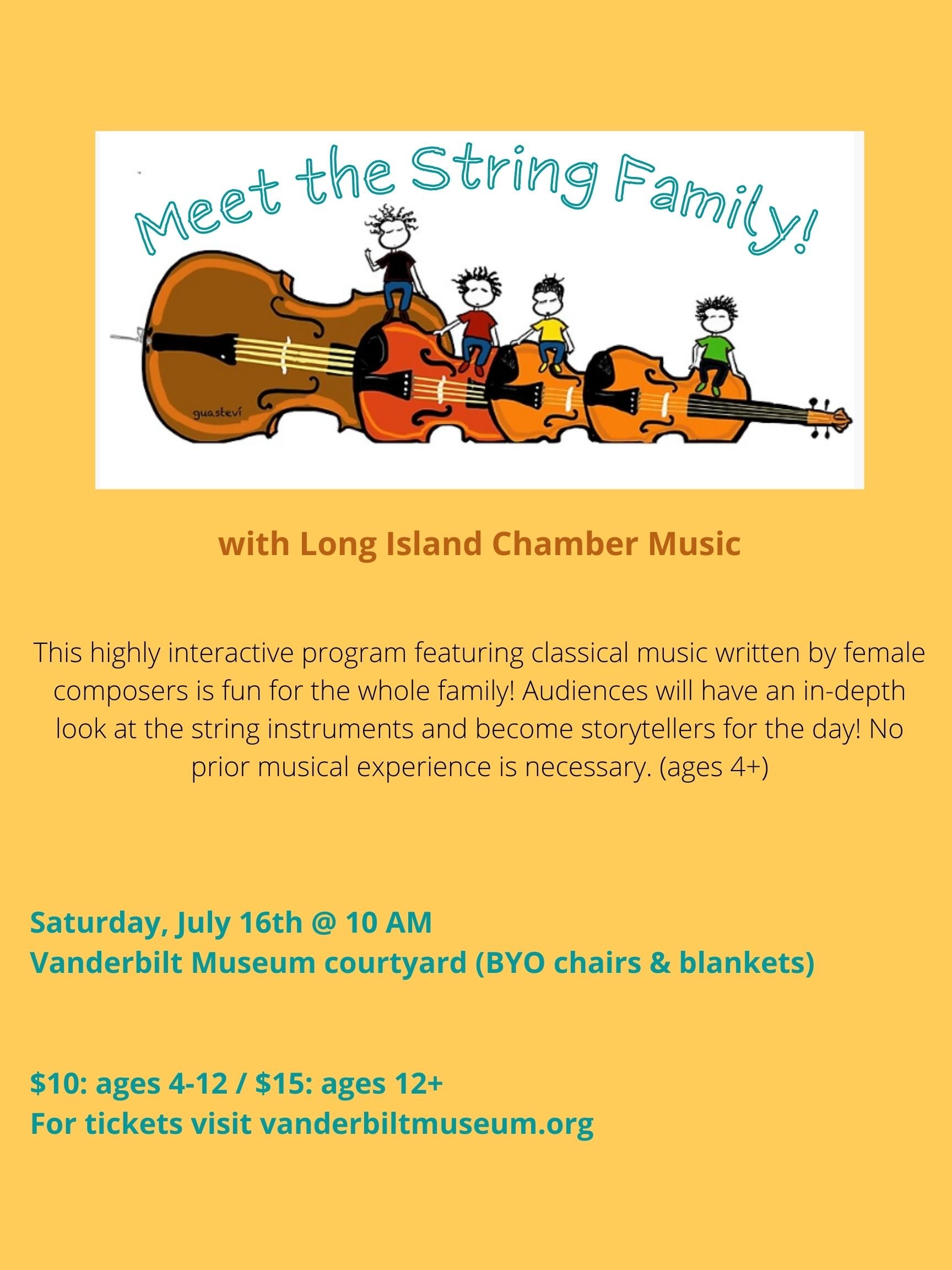 Youth & Family Programs — Long Island Chamber Music