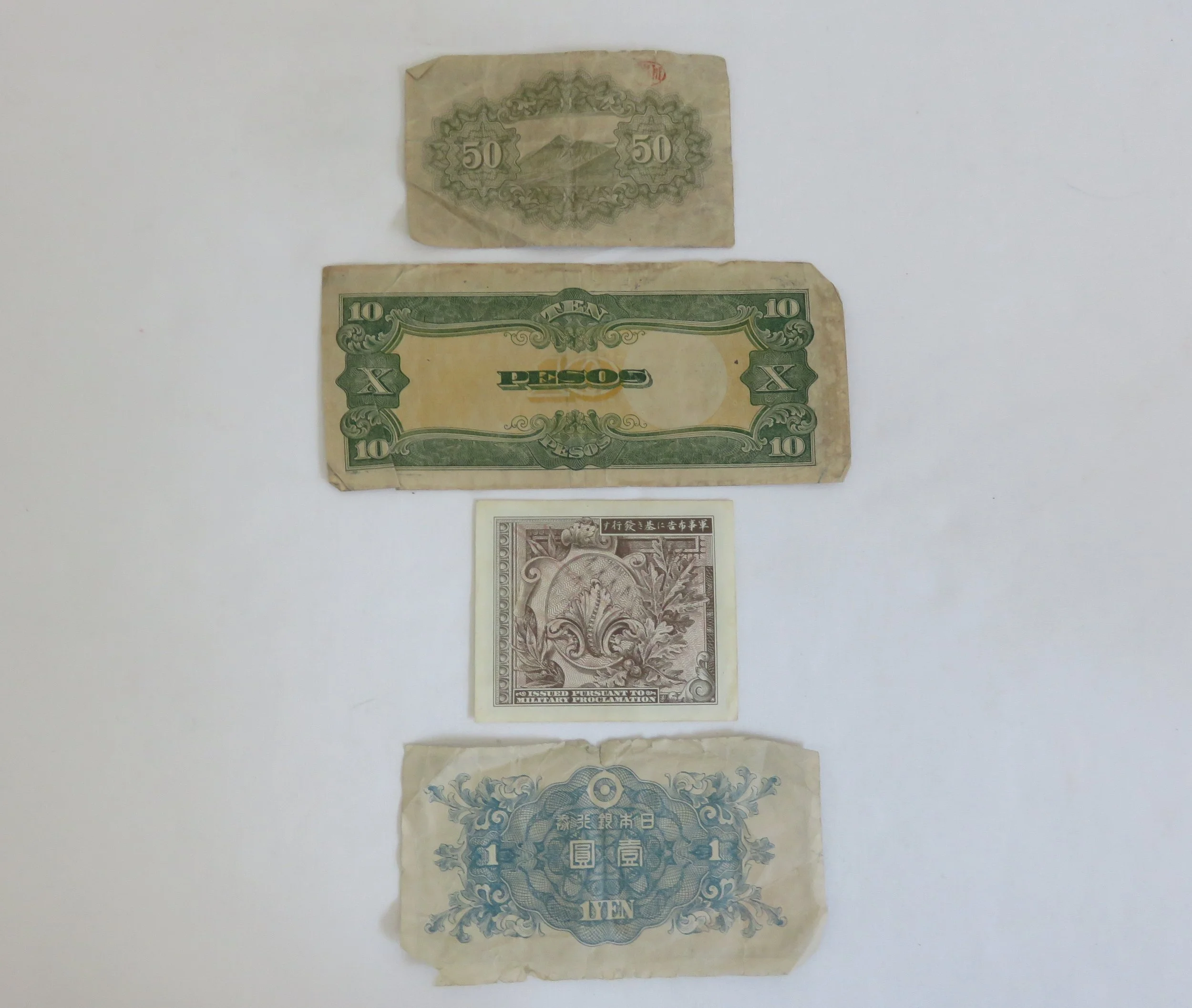 Japan. WW2 Period, Invasion Money and Post War Money — WW2 Collectors World