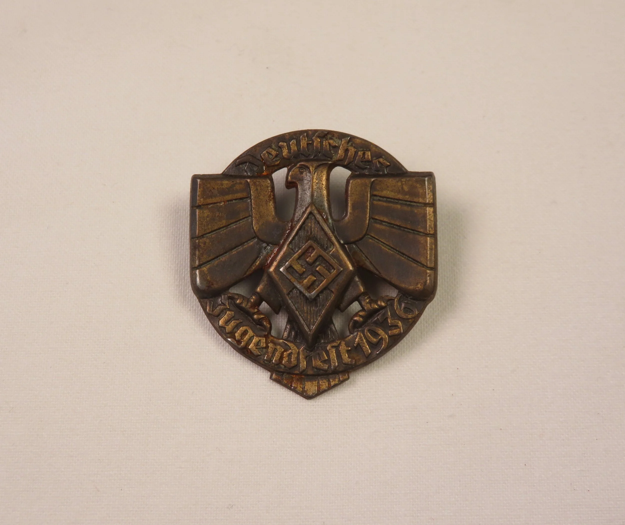 Germany. Hitler Youth (HJ) Event "Cut Out" Badge, 1936 — WW2 Collectors World