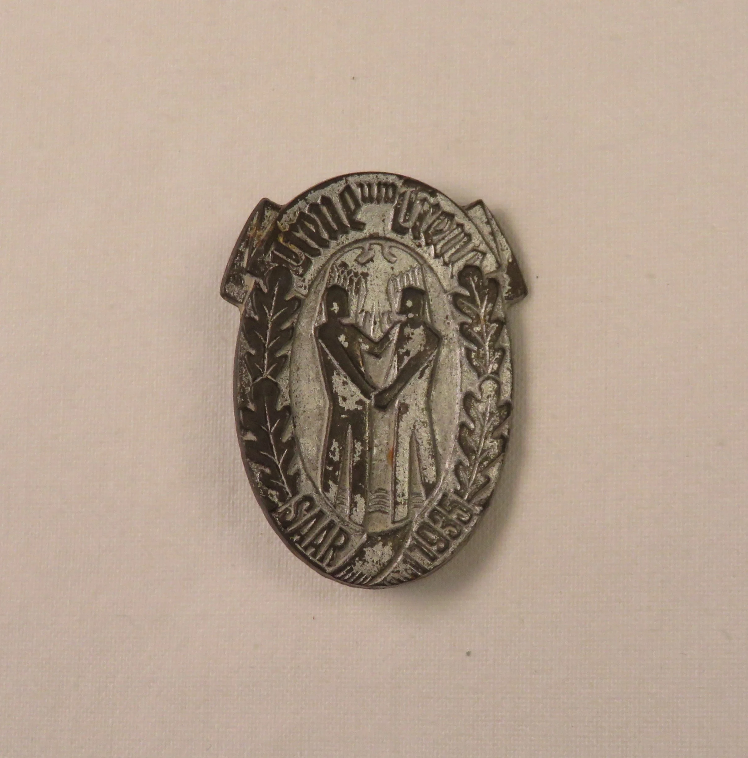 Germany. SAAR Reunification Badge, 1935 — WW2 Collectors World