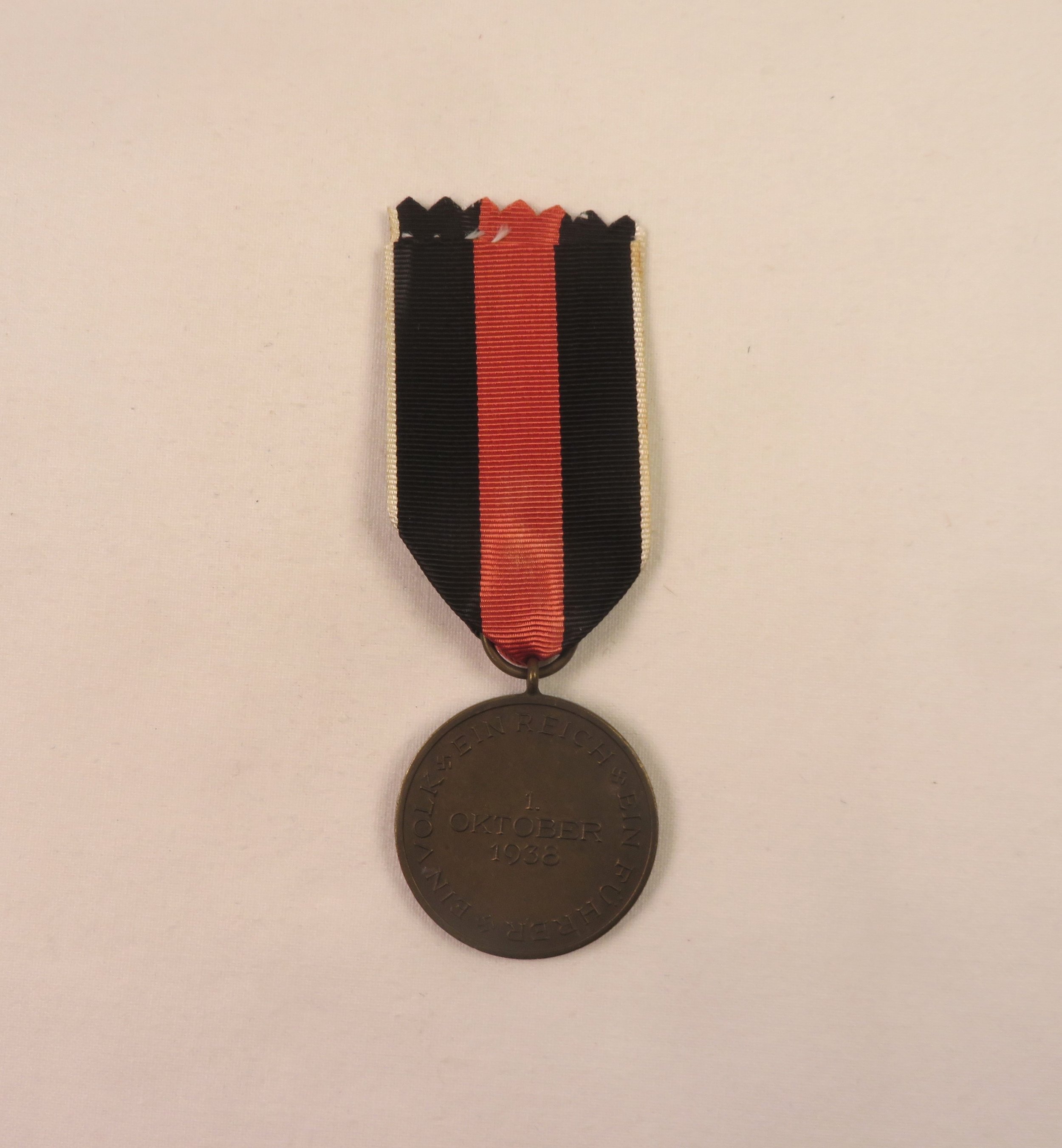 Germany. Commemorative Medal, 1 October 1938 — WW2 Collectors World