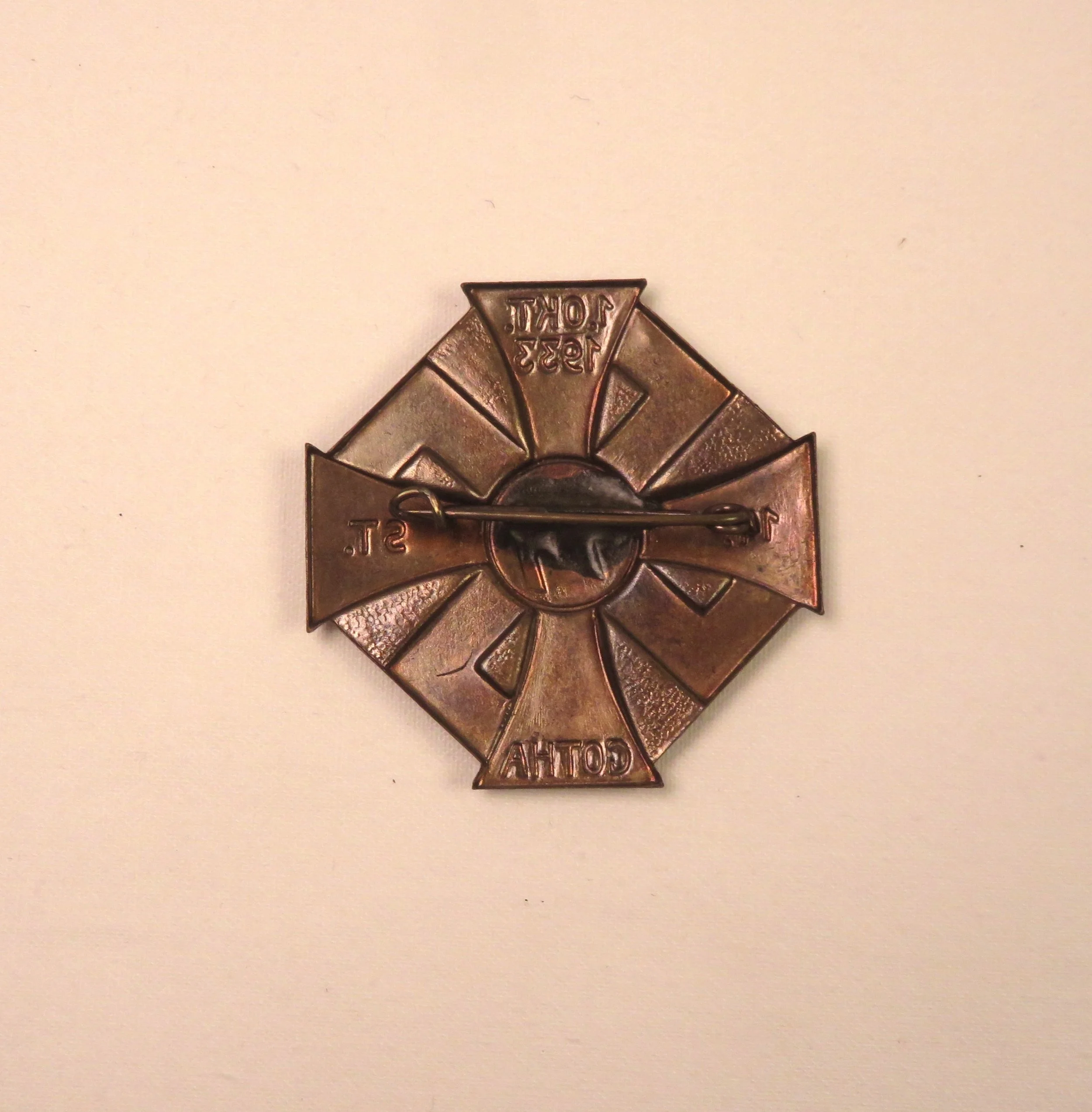Germany. SS 14. Standarte Gotha Event Badge, 1933 — WW2 Collectors World